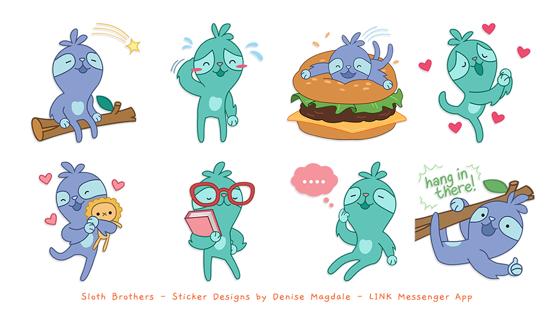 Stickers for Messenger App | Denise Magdale